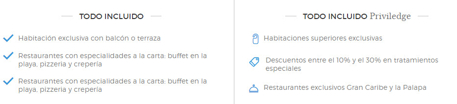 ¿Qué incluye el Todo Incluido? | Catalonia Hotels & Resorts Blog